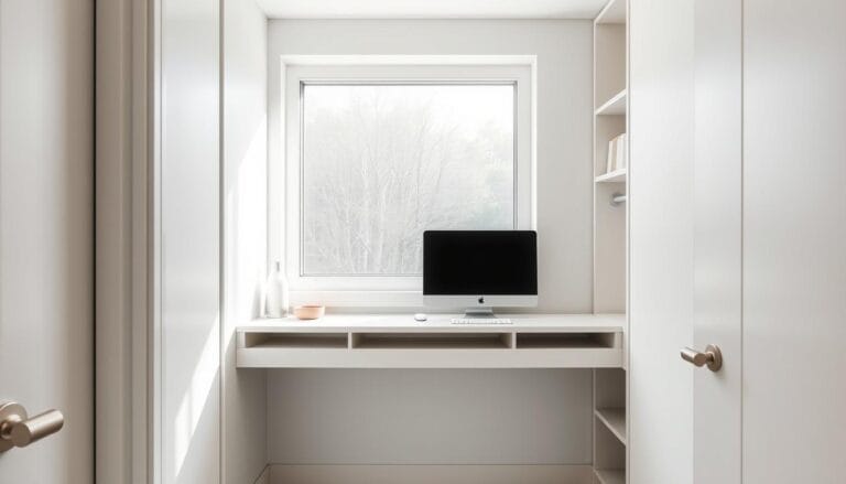 Genius Compact Closet Desk Solutions for Small Spaces